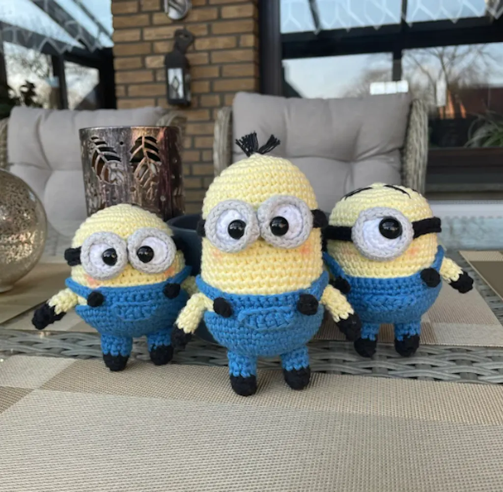 The Minions Amigurumi Crochet Doll Pattern – Medaami Patterns
