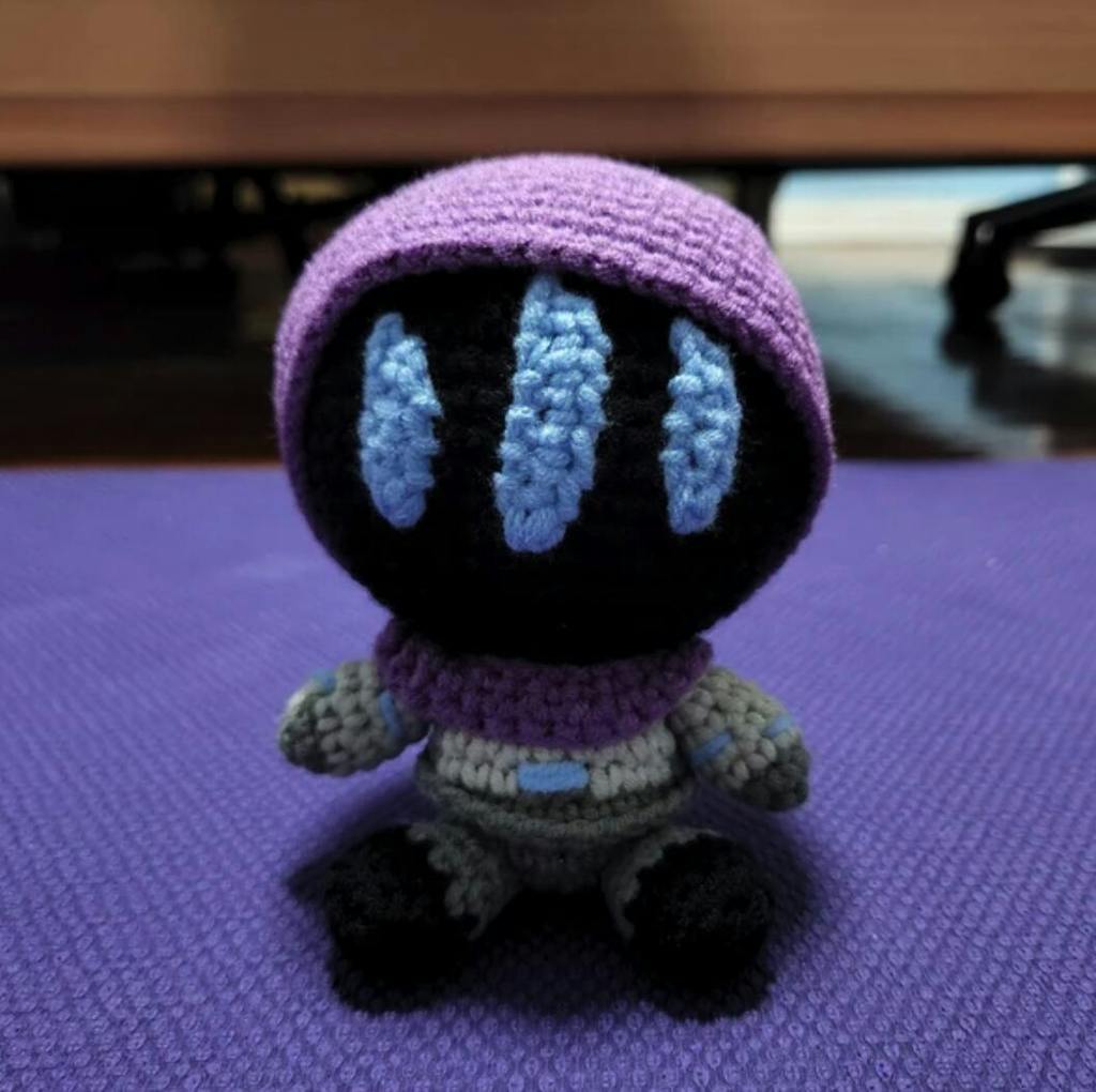 Omen Valorant Agent Amigurumi Crochet Doll Pattern – Medaami Patterns