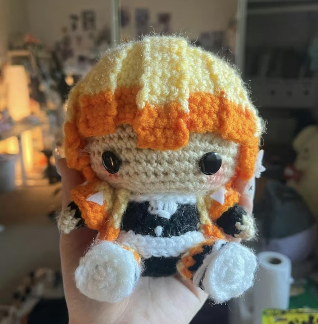 Zenitsu Demon Slayer Amigurumi Crochet Doll Pattern – Medaami Patterns