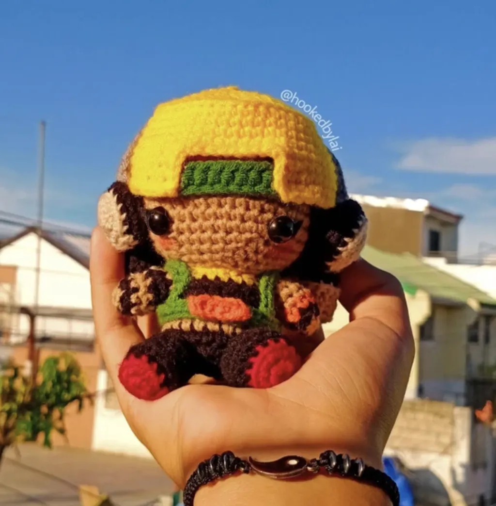 Raze Valorant Agent Amigurumi Crochet Doll Pattern – Medaami Patterns