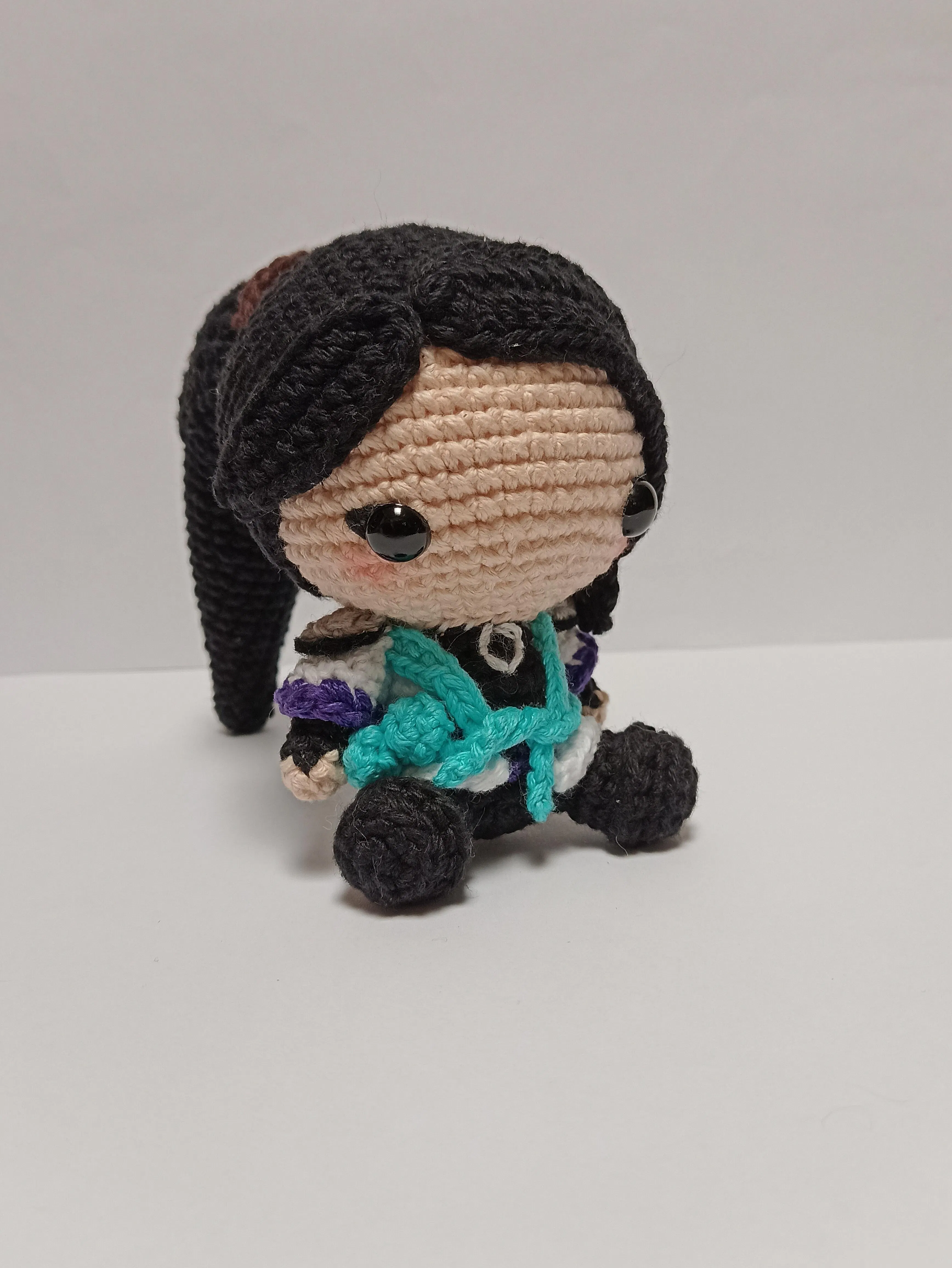 Sage Valorant Agent Amigurumi Crochet Doll Pattern – Medaami Patterns