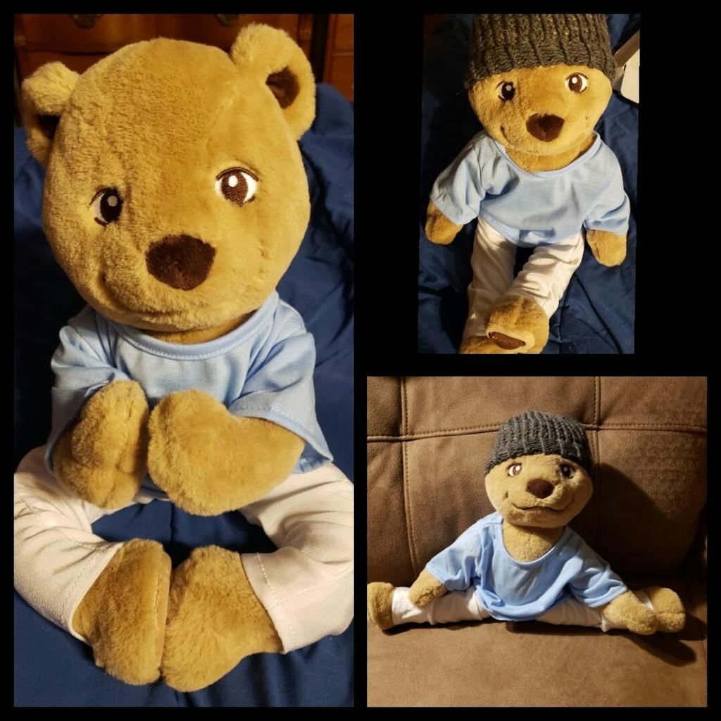 Meddy Teddy Original Yoga Teddy Bear Plush Toy (37 Cm.)