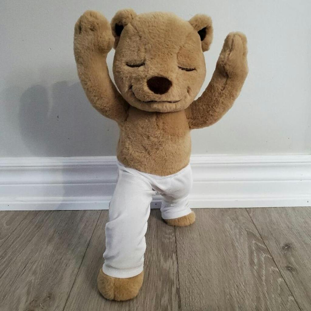 Meddy Teddy Original Yoga Teddy Bear Plush Toy (37 Cm.)