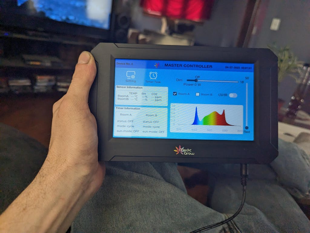 TSC-2 Wireless | LED Grow Light Dimmer & Controller – Medicgrow