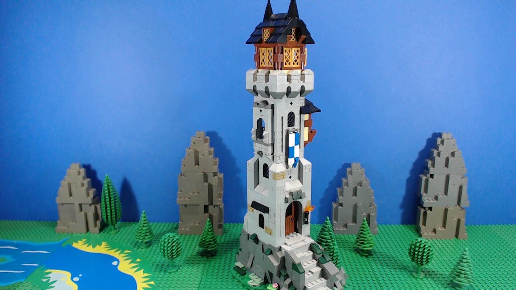 MOC-117200 Medieval Wizards Tower | Medievalbrick