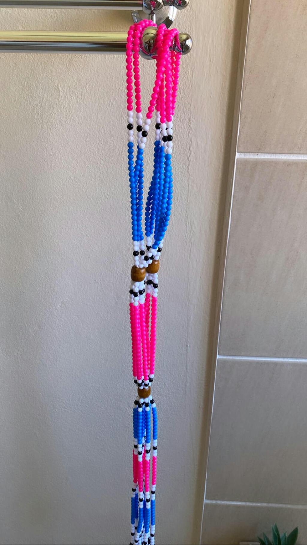 Sepedi Tie Beads White And Gold – MEDU by Sepedi Bapedi