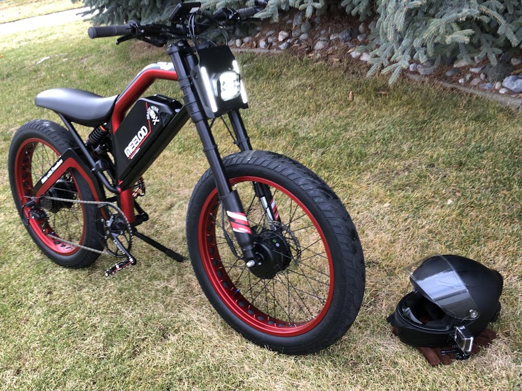 MEELOD XT600DL Dual Motor Moped Style Ebike Top Speed 35Mph