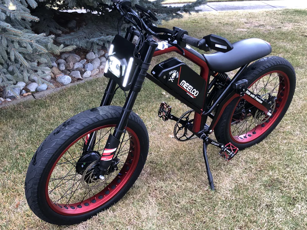 MEELOD XT600DL Dual Motor Moped Style Ebike Top Speed 35Mph