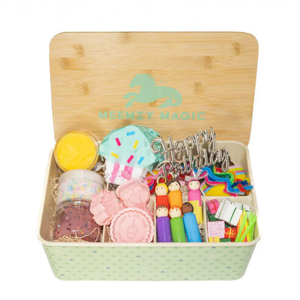 Birthday Magic Sensory Kit | Birthday Sensory Bin – Meemzy Magic