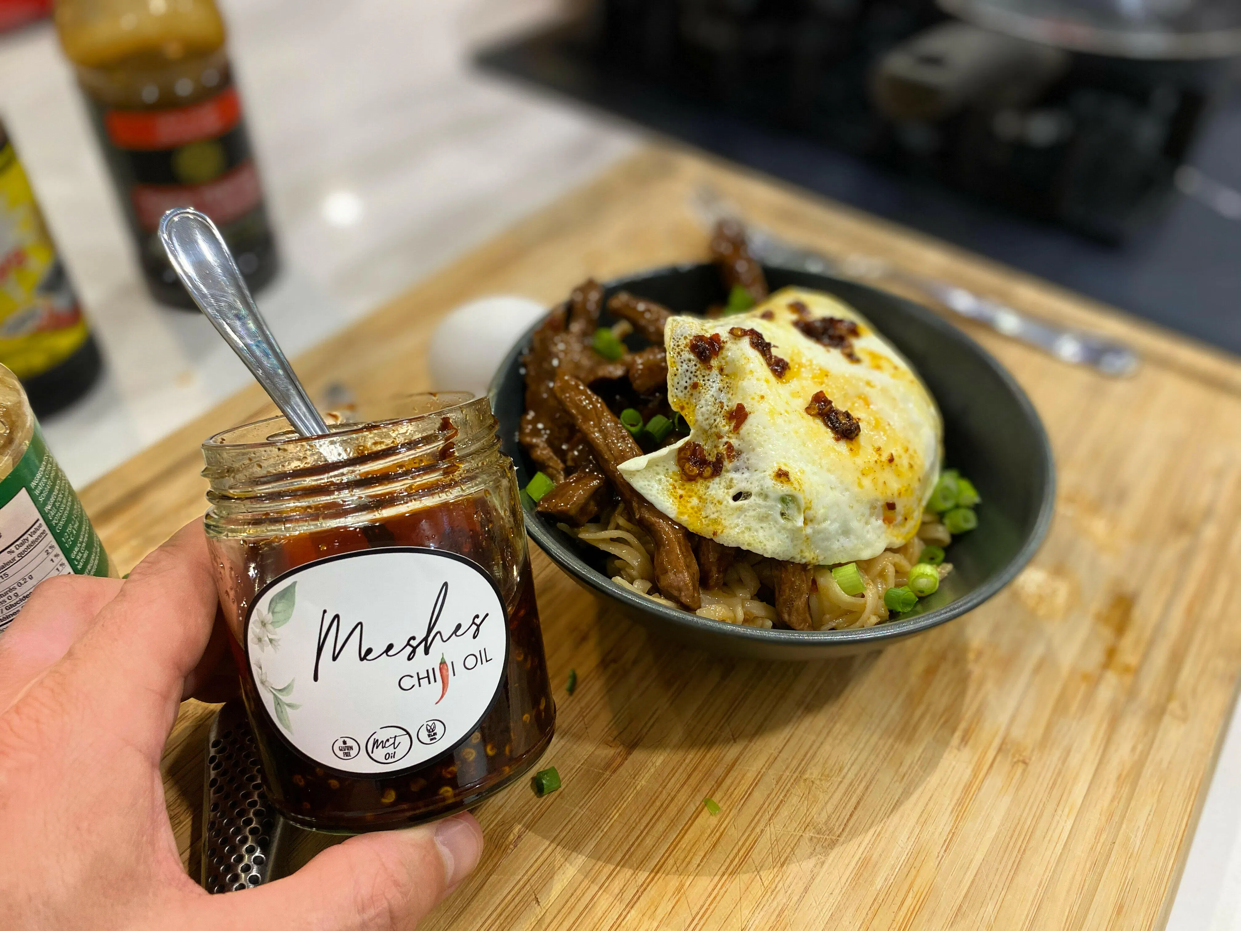 The Original Meeshe's Chili Oil – Meeshes Chili Oil