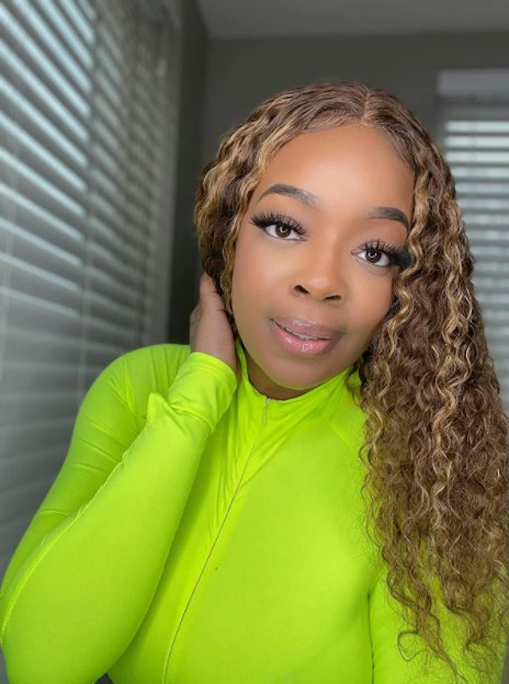 Highlight P4/27 Ombre Bundles With Closure Straight 3 Bundles With ...