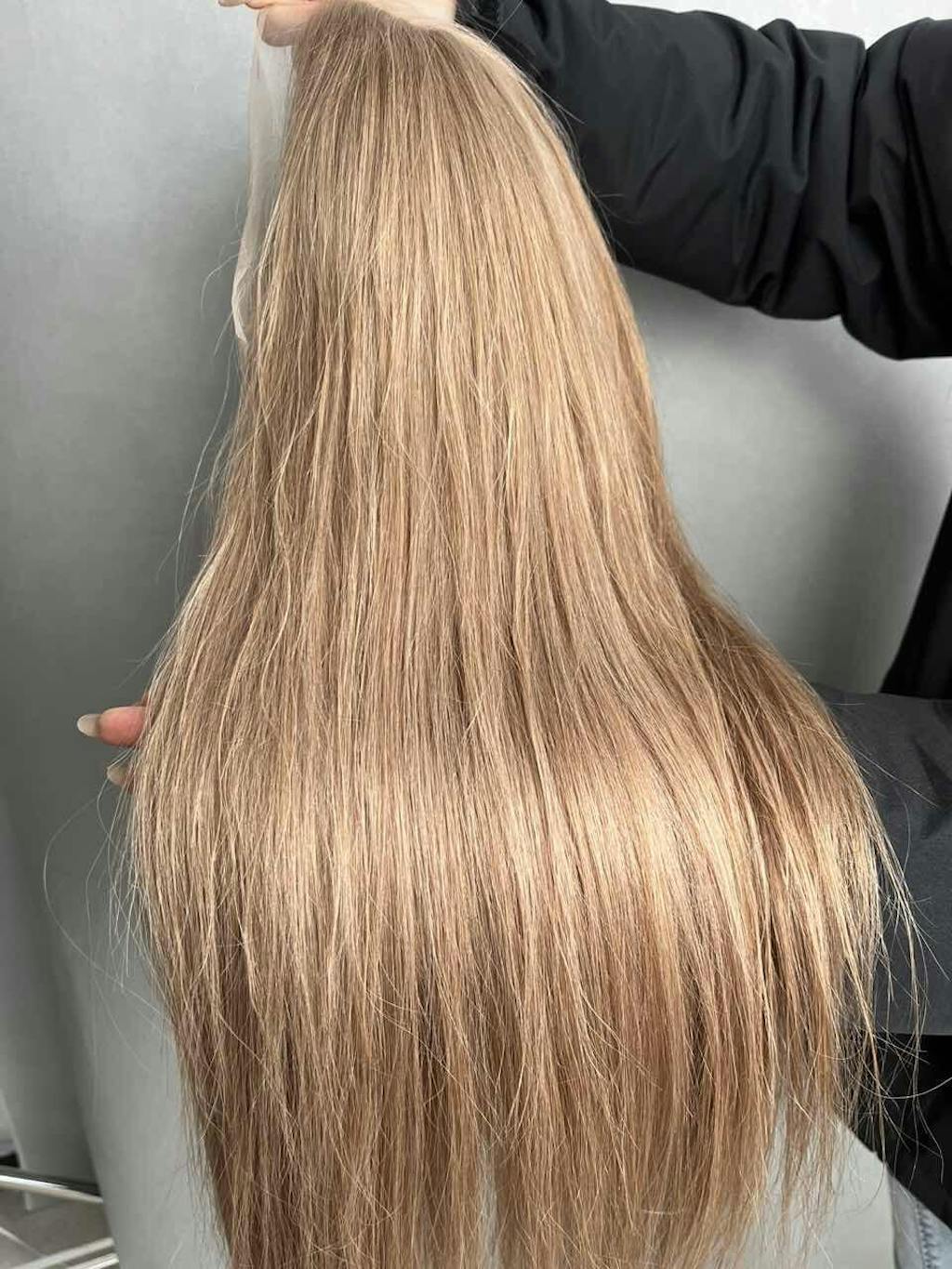 (Super Deal) Megalook 13x4 HD Lace Milk Tea Brown Light Flaxen Brown C ...