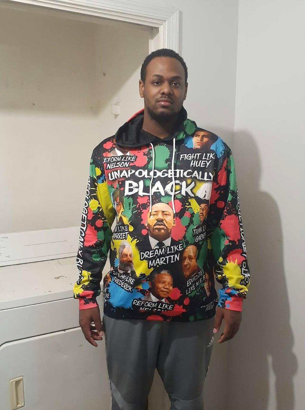 Civil Rights Leaders All-over Hoodie | African Inspired - Melaninful