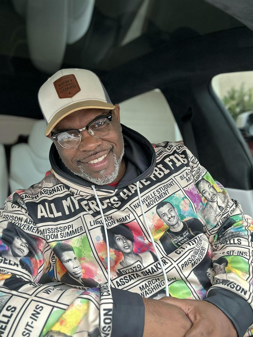 Civil Rights Leaders All-over Hoodie | African American Clothing