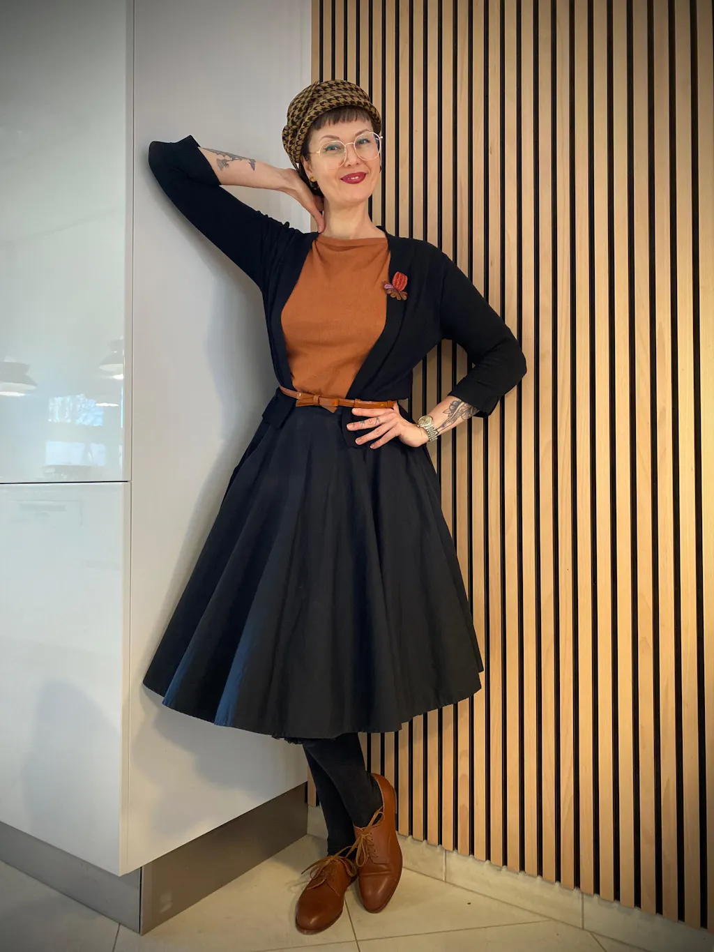 1940s Derby shoes - Black - Eleanor – memery
