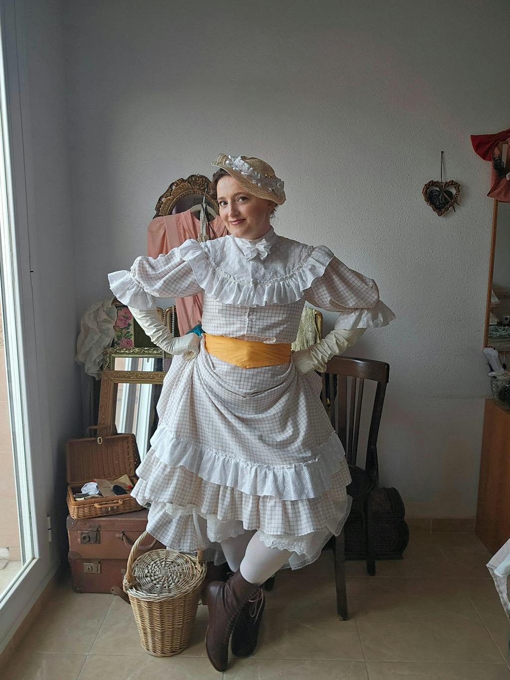 1910s Everyday Lace-up Boots - Black - Ruth – memery