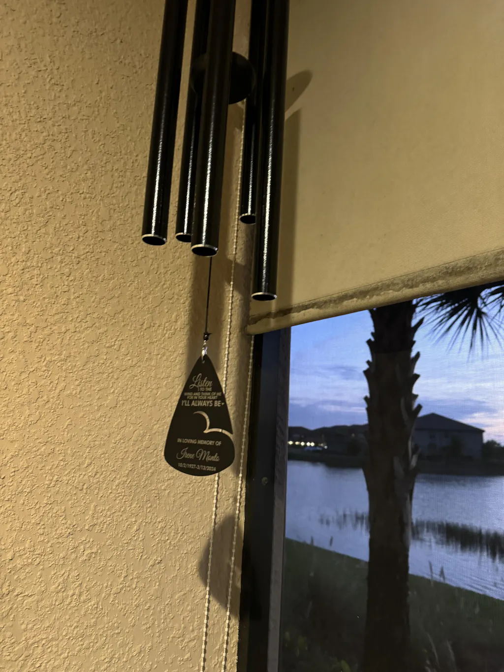 Forever in our Hearts | Personalized Memorial Wind Chime