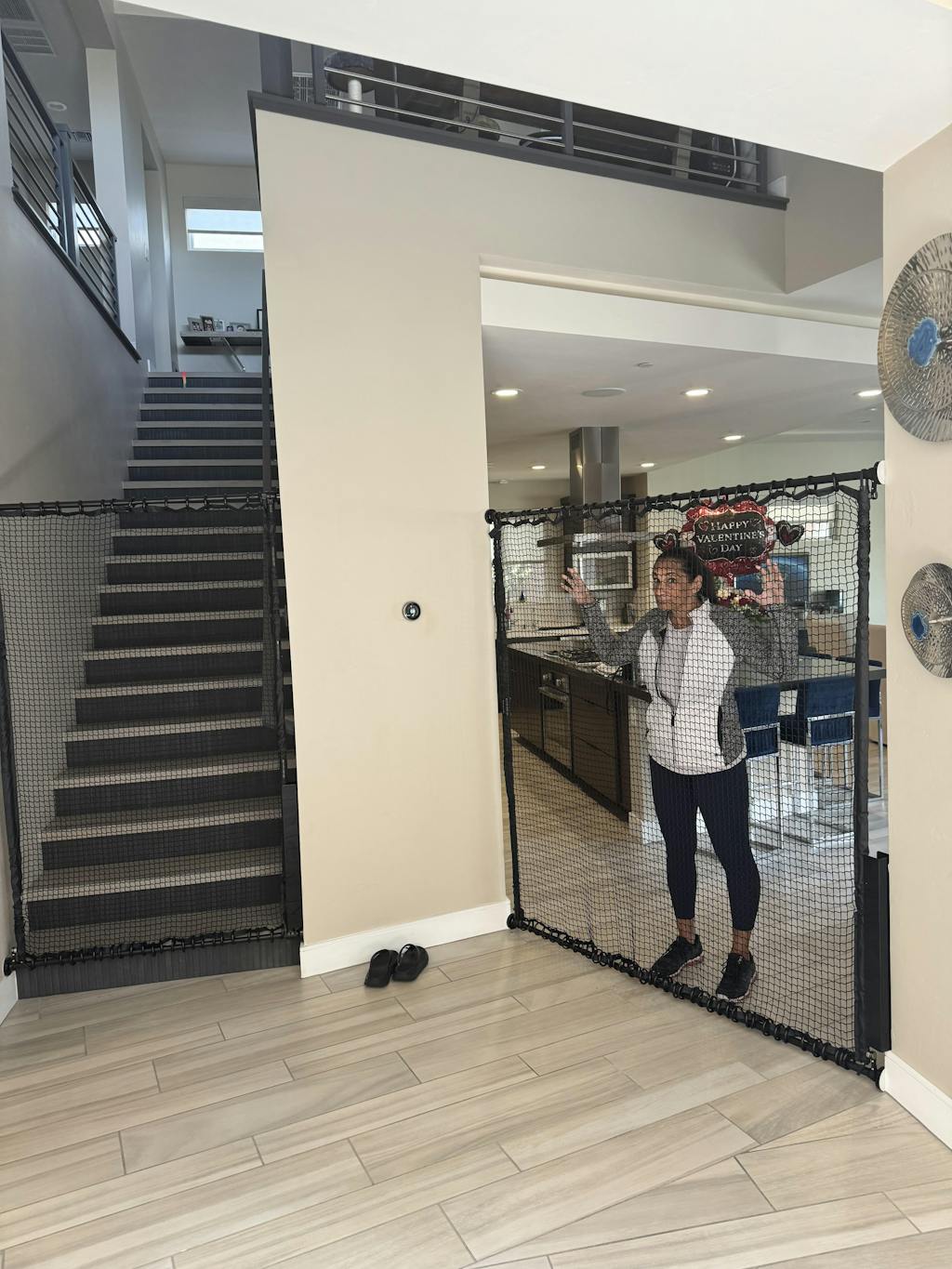 Cat gate extra tall 72", Cat barrier, Cat Gate door, Introduce a cat ...