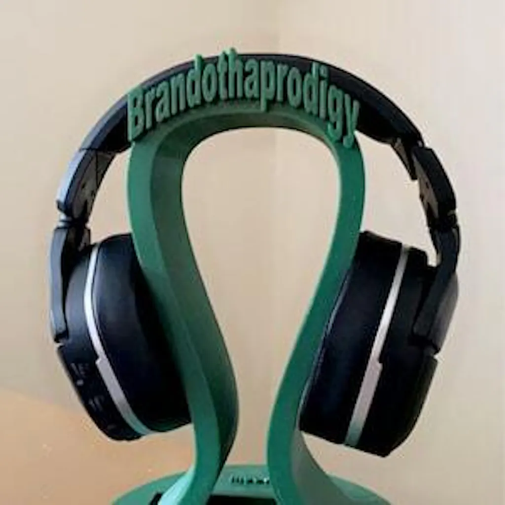 Custom Headphone Stand & Personalized Holder | Omega 3D-Printed | NBC ...