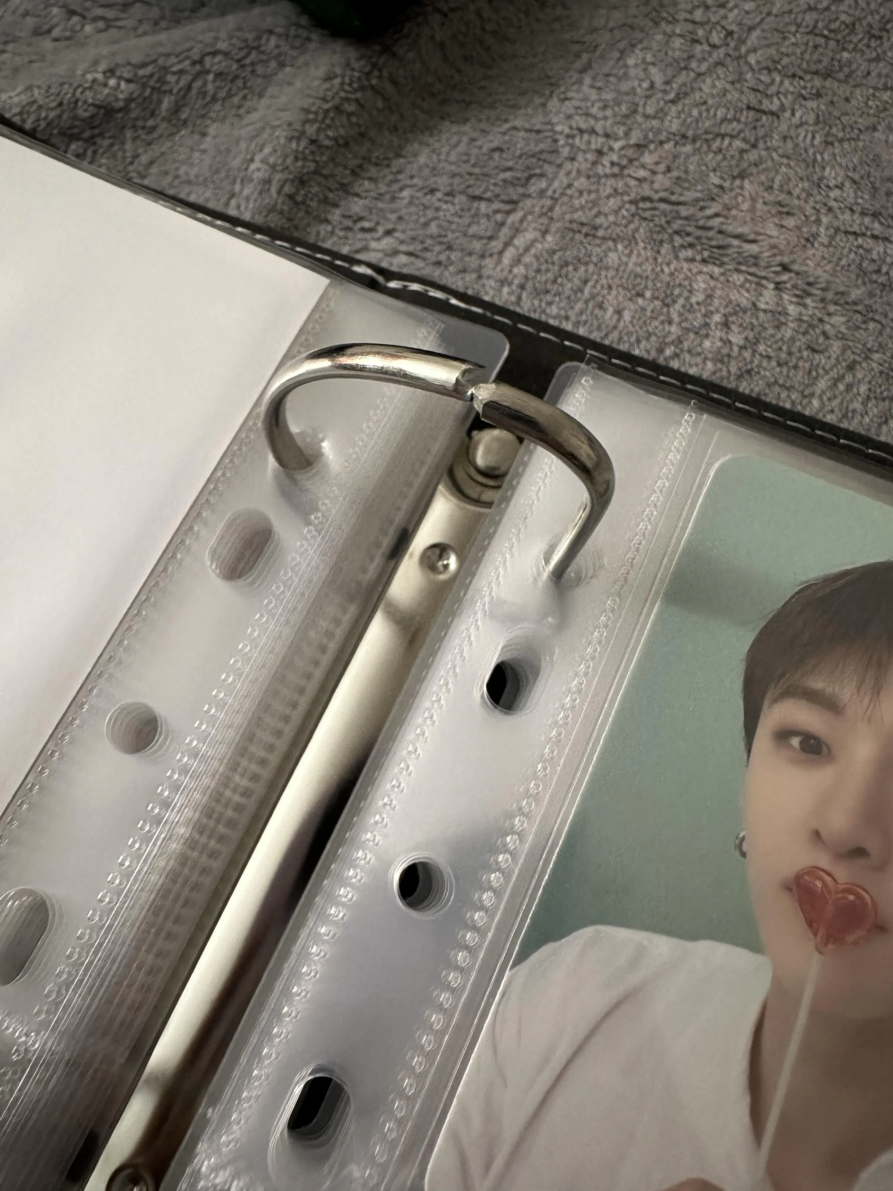 K-KEEP [A4 PLUS] Binder - [1.5 inch] - [White Moonlight Series] - Snap ...