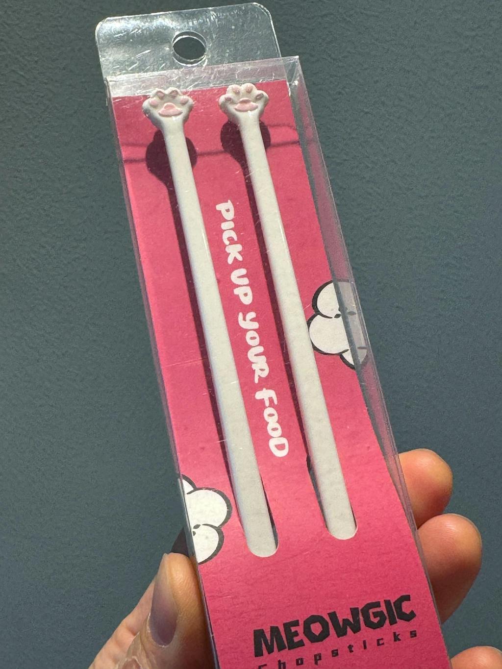 cat paw chopsticks - meowgic chopsticks -cute chopsticks – Meowgic Cat ...