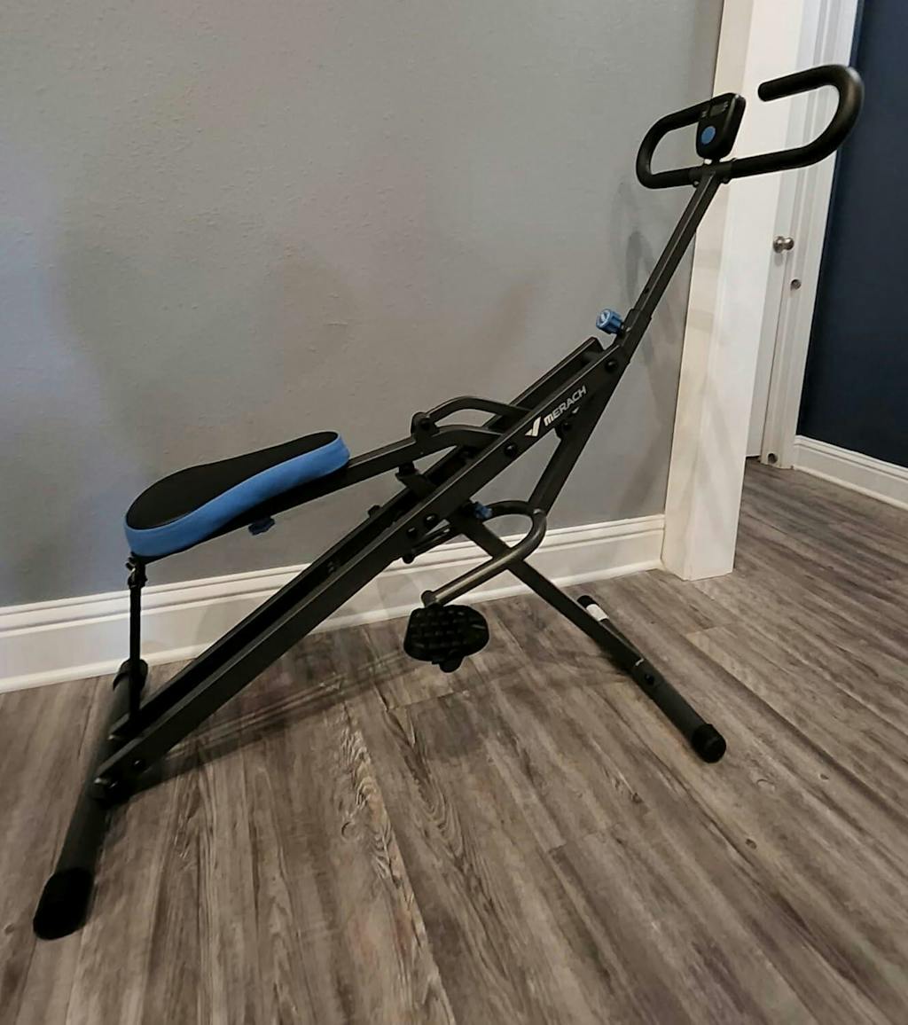 MERACH 2 in 1 R07 Foldable Squat Assist Trainer Machine for Home