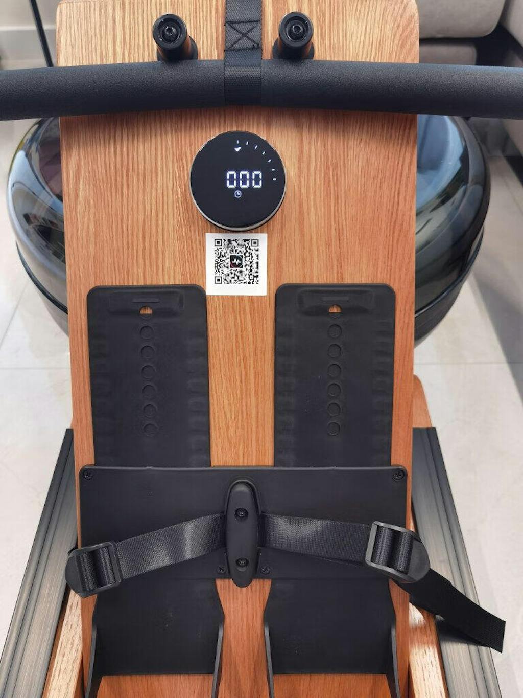 950 Dual Resistance Wood Rower With Water - Home Wooden Water Rowing ...