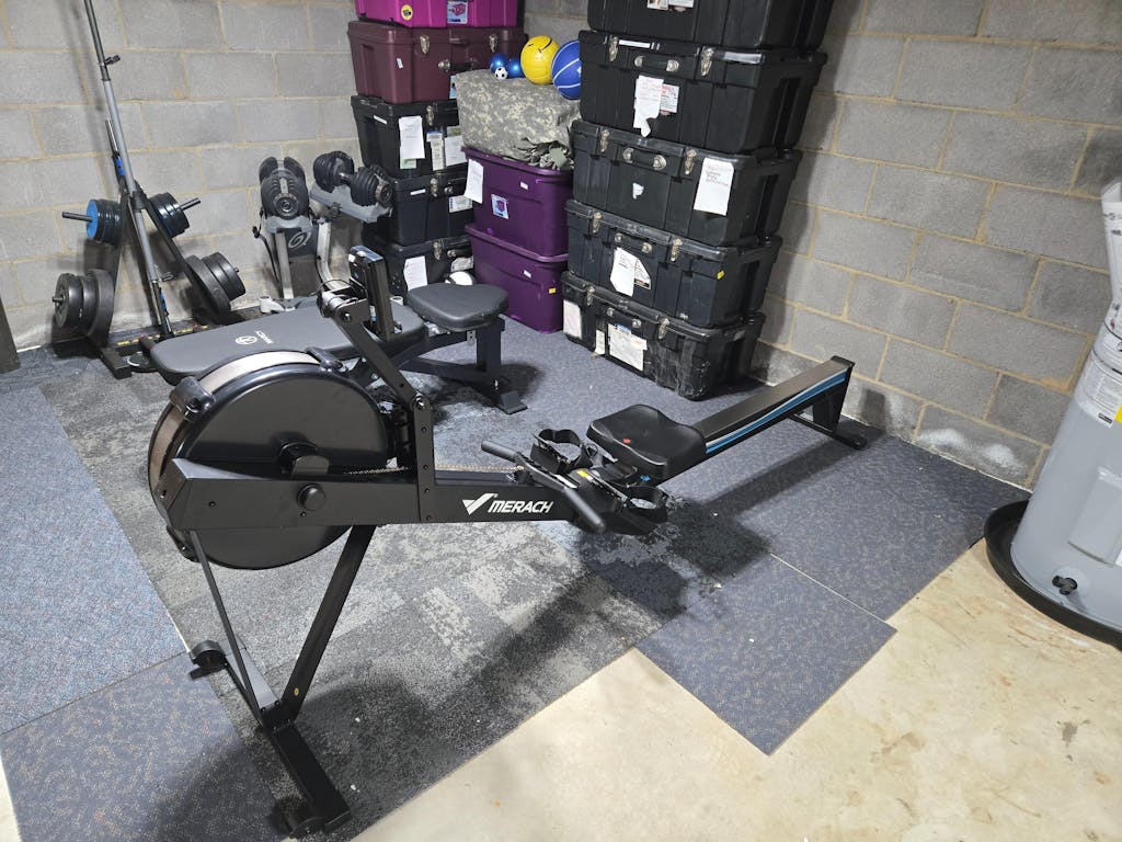 Affordable Air Rower for Home - R50 Air Resistance Rowing Machine | MERACH