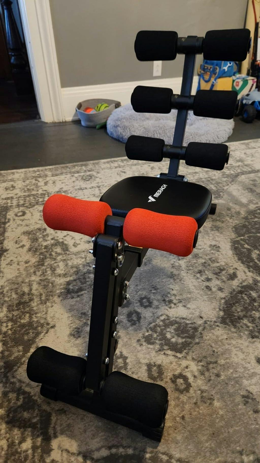 Multi-Functional Adjustable Ab Trainer - Reverse Situp Bench For ...