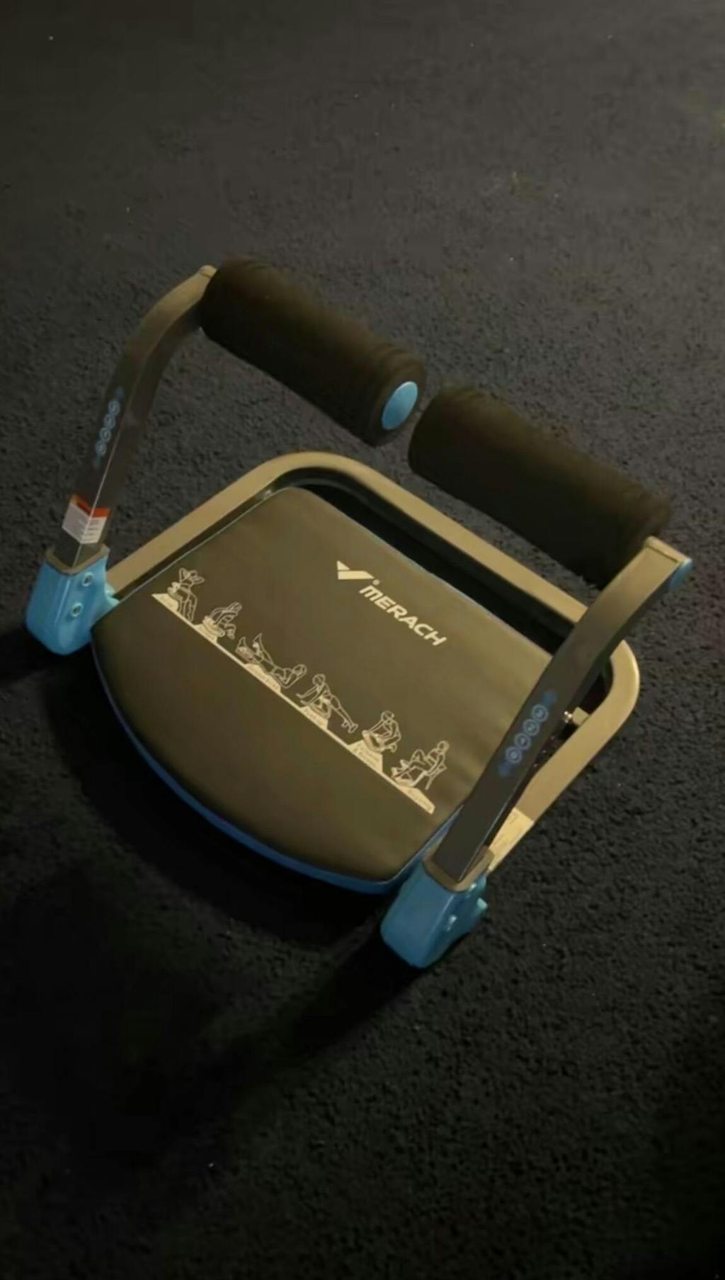 Ab Core Trainer – Foldable Ab Trainer with 3-Level Resistance | MERACH