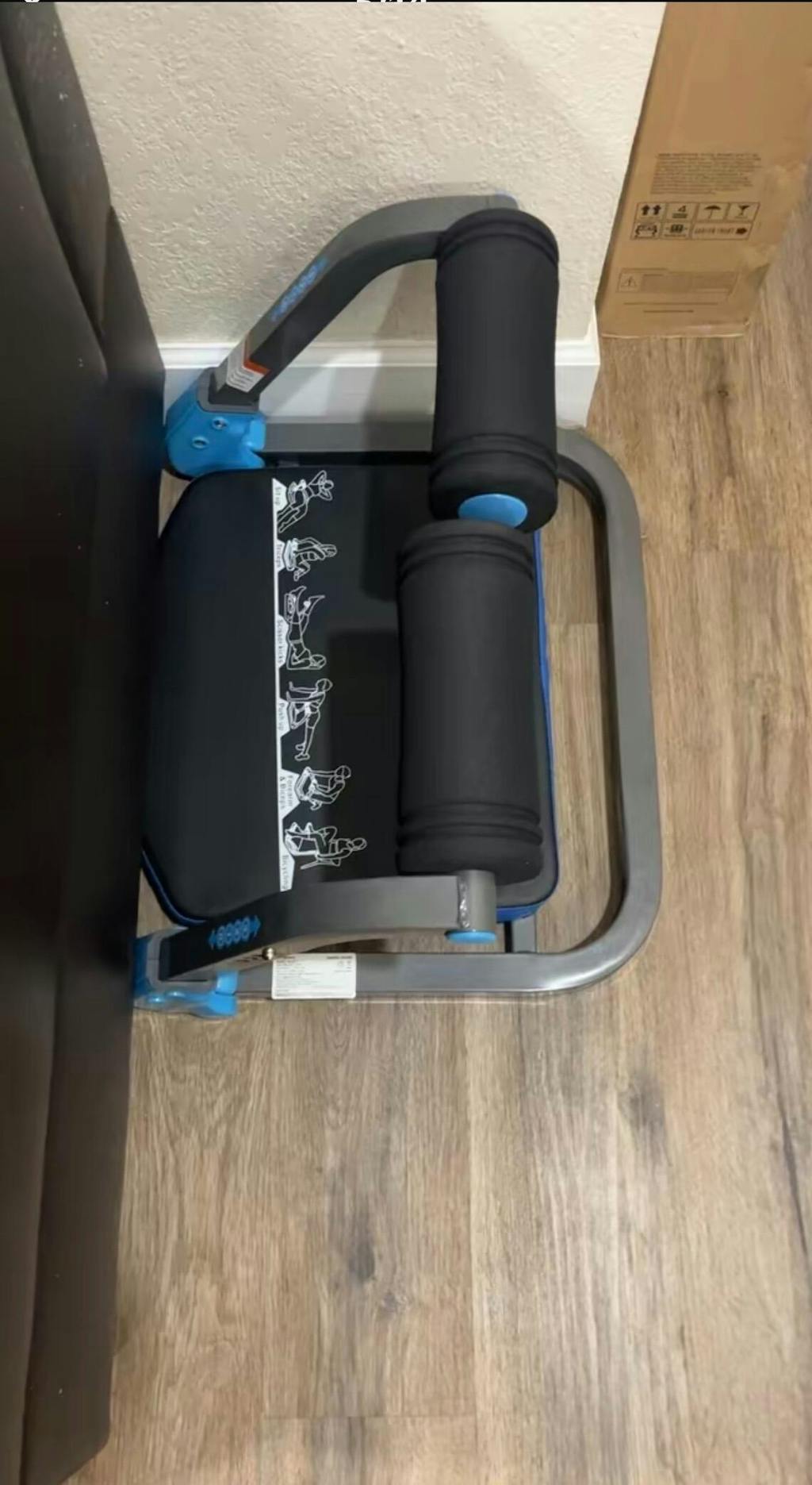 Ab Core Trainer – Foldable Ab Trainer with 3-Level Resistance | MERACH