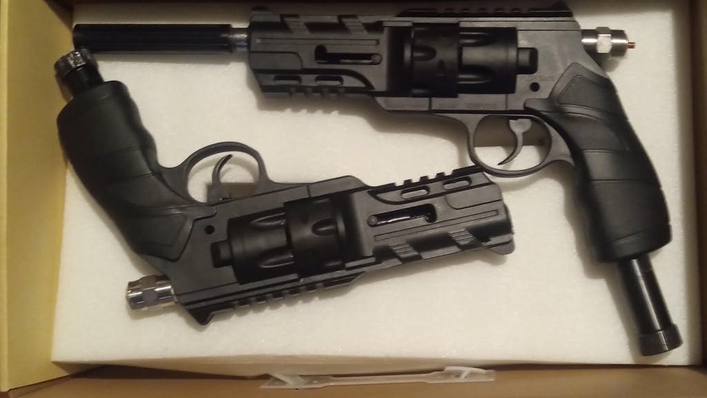 Mercury Rise Torpedo Revolver .50 Caliber Training Pistol Paintball Gu