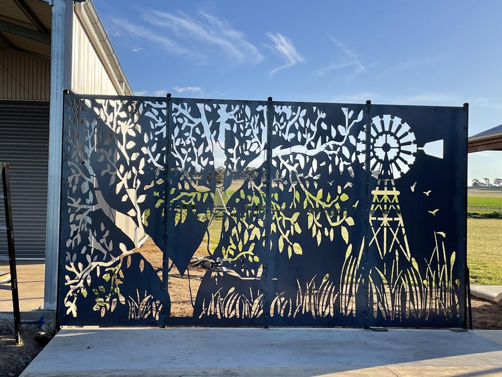 Branch Out Design (4 Panels) – Metal Decor Aus