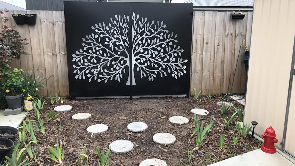 Tree of Life (4 Panels) Privacy Garden Screen
