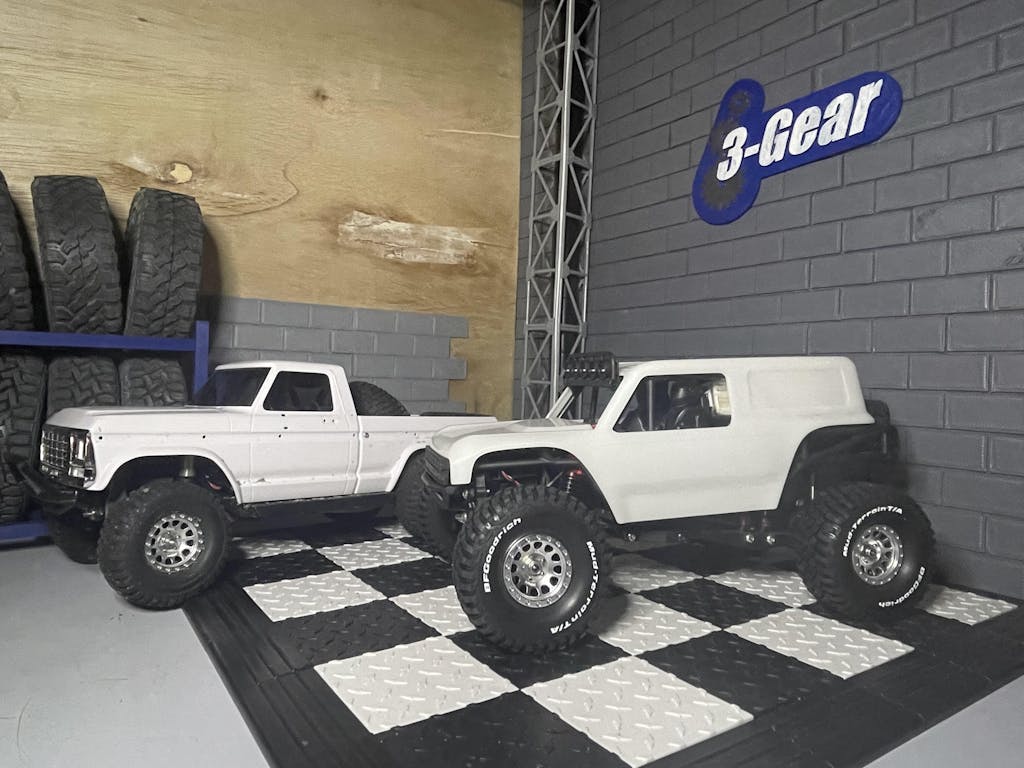 MEUS Racing MB18 Body & Chassis Frame Kit for TRX4M Defender Bronco K1