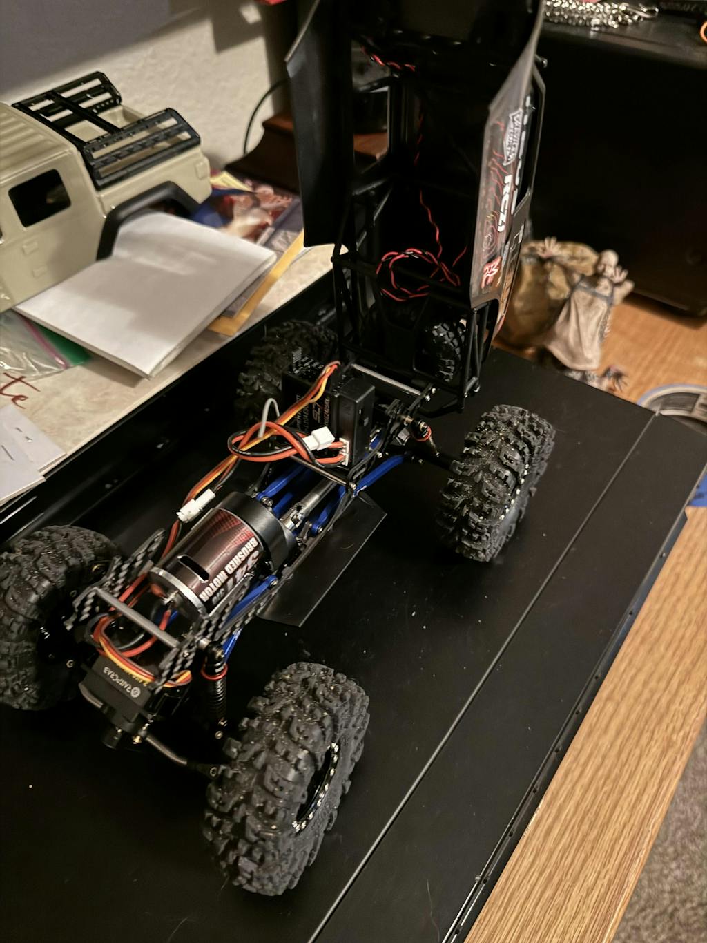 MEUS Racing MB24 Body 5.2in 132MM Axial Shell Body ABS+Nylon Carbon Fi