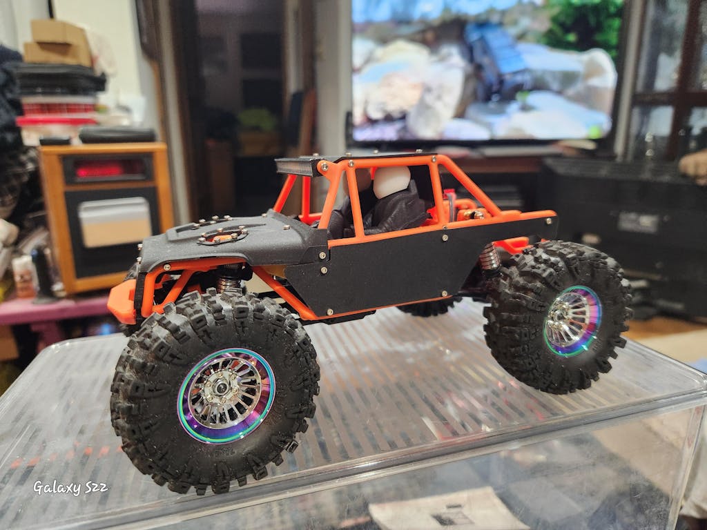 MEUS Racing TRX4M Ripper V2 Interior Kit Cockpit Doll Helmet Cooling G