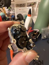 MEUS Racing TRX4M Transmission Gearbox With Dual Speed 15.7:1, 56.6:1