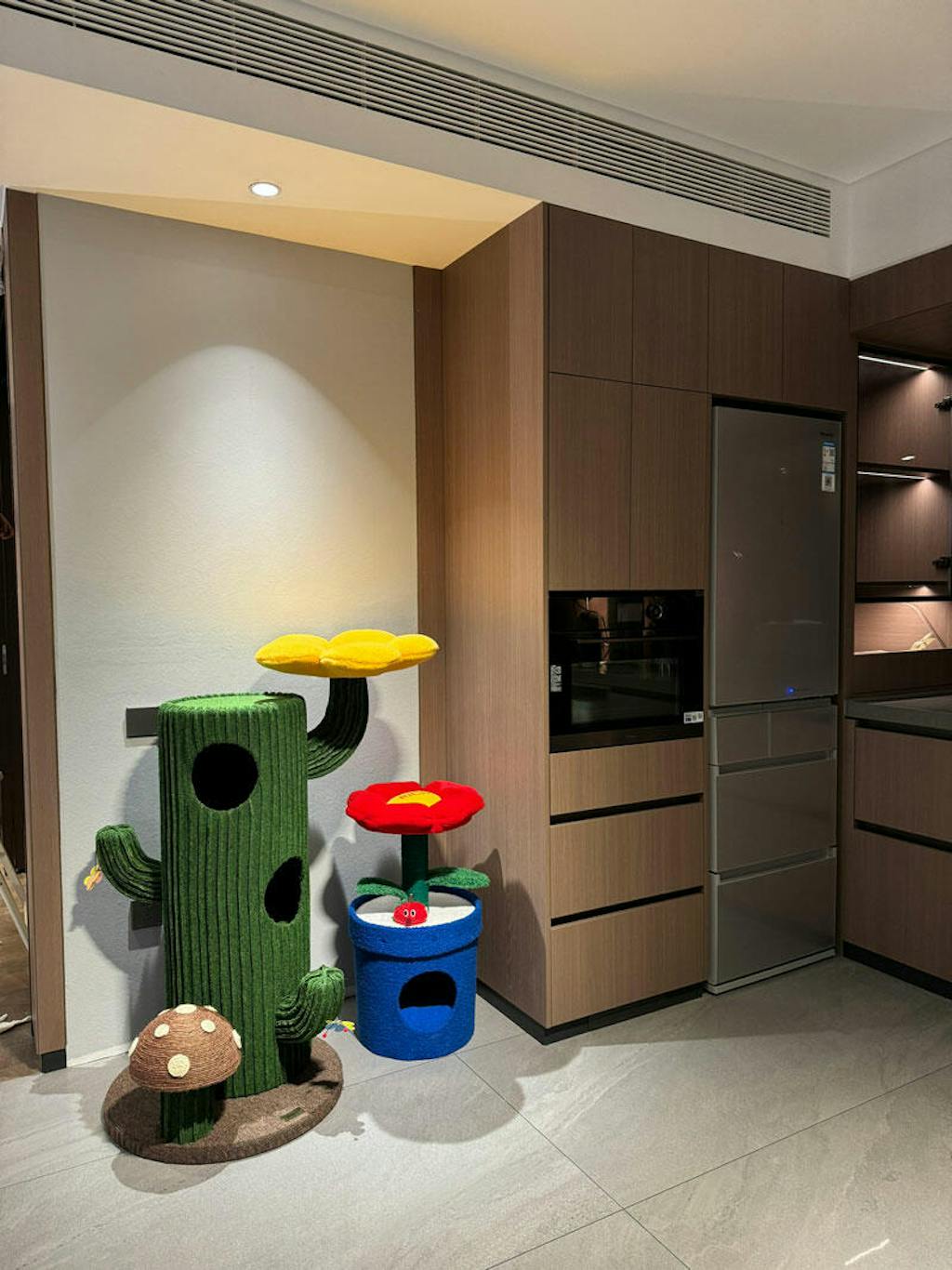 Deluxe Large Cactus Solid Cat Tree Climbing Frame – MEWCATS