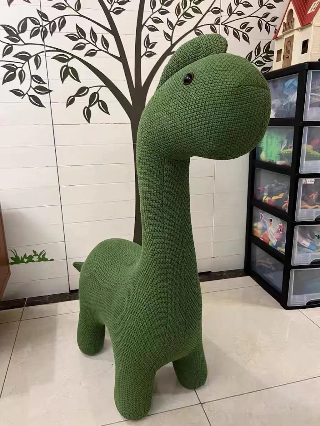 Dinosaur Large Cat Climbing Frame Seat Tree – MEWCATS