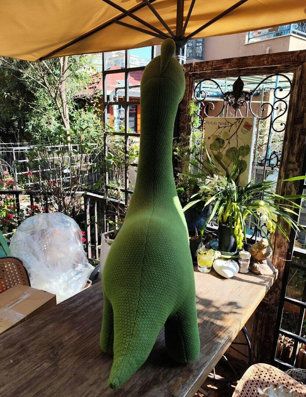 Dinosaur Large Cat Climbing Frame Seat Tree – MEWCATS