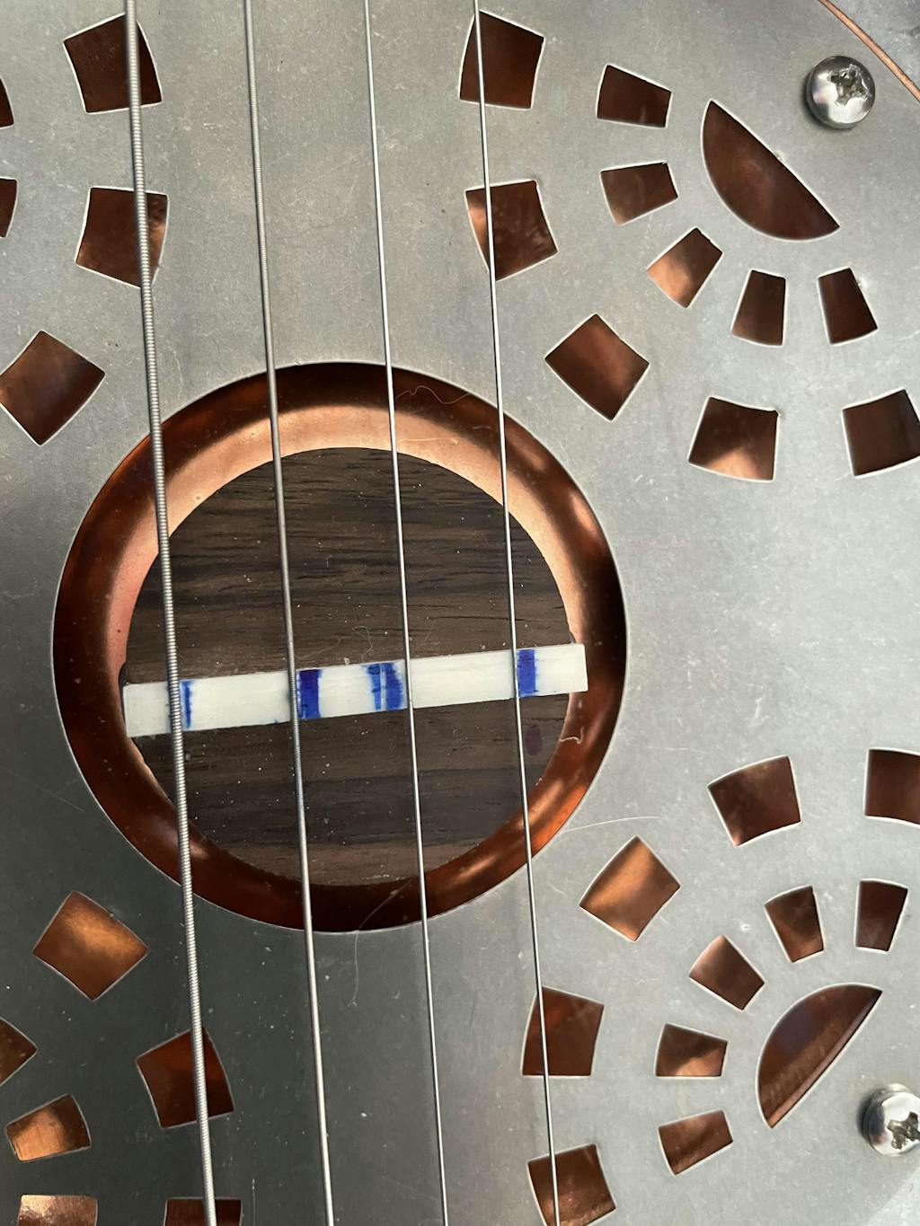 MGB Rosewood Biscuit Bridge for Resonators