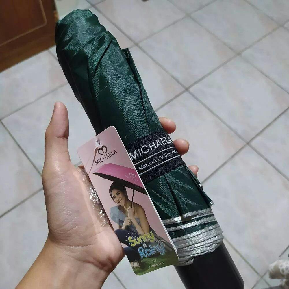 Automatic Umbrella UV Protection Windproof Sun Rain Dual-Use - MICHAELA