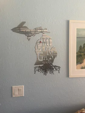 Michigan Metal Artwork - Quality Metal Wall Art Decor
