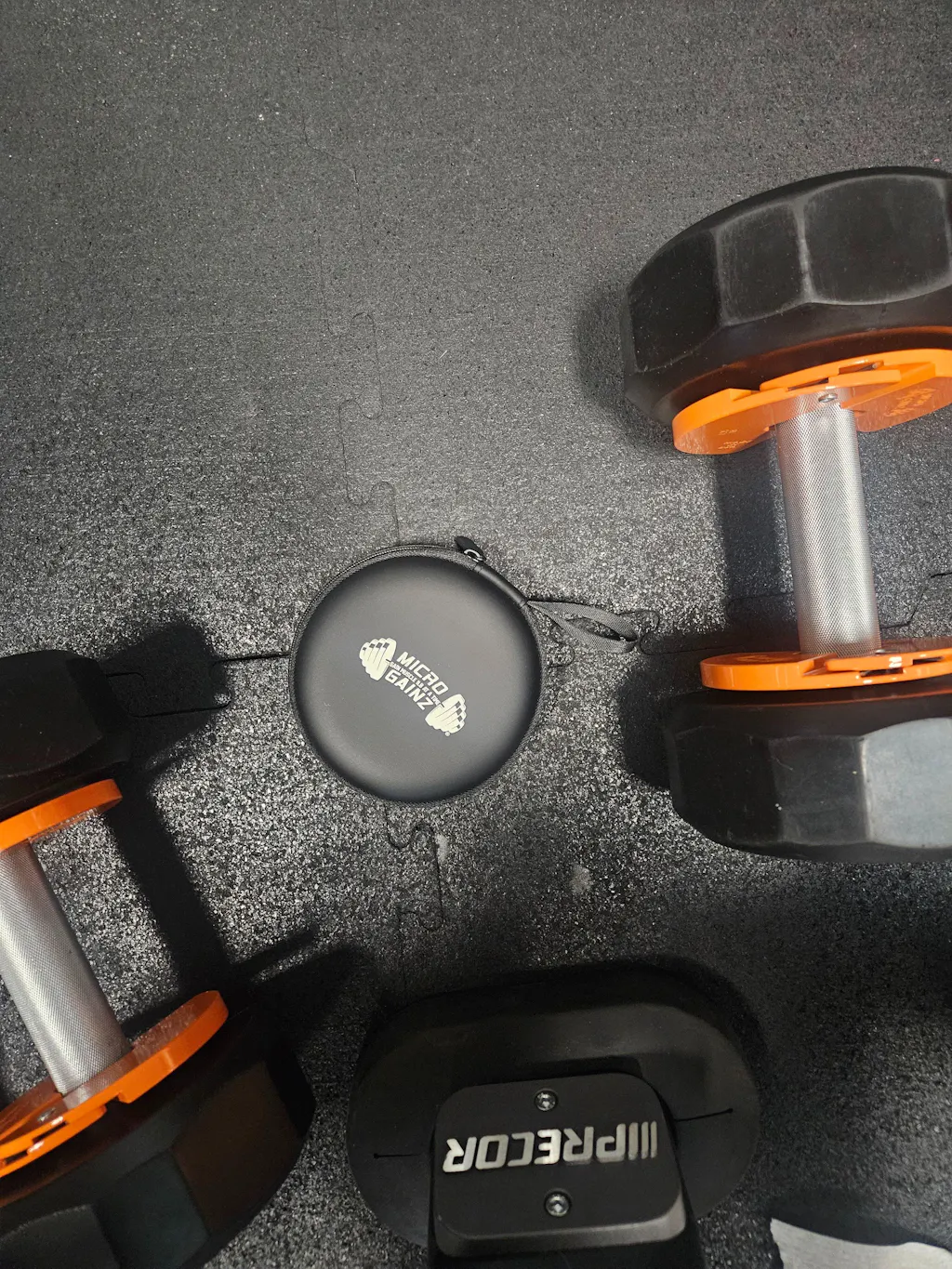 Micro Gainz Hard Shell Case for 1LB & 1.25LB Dumbbell Plates