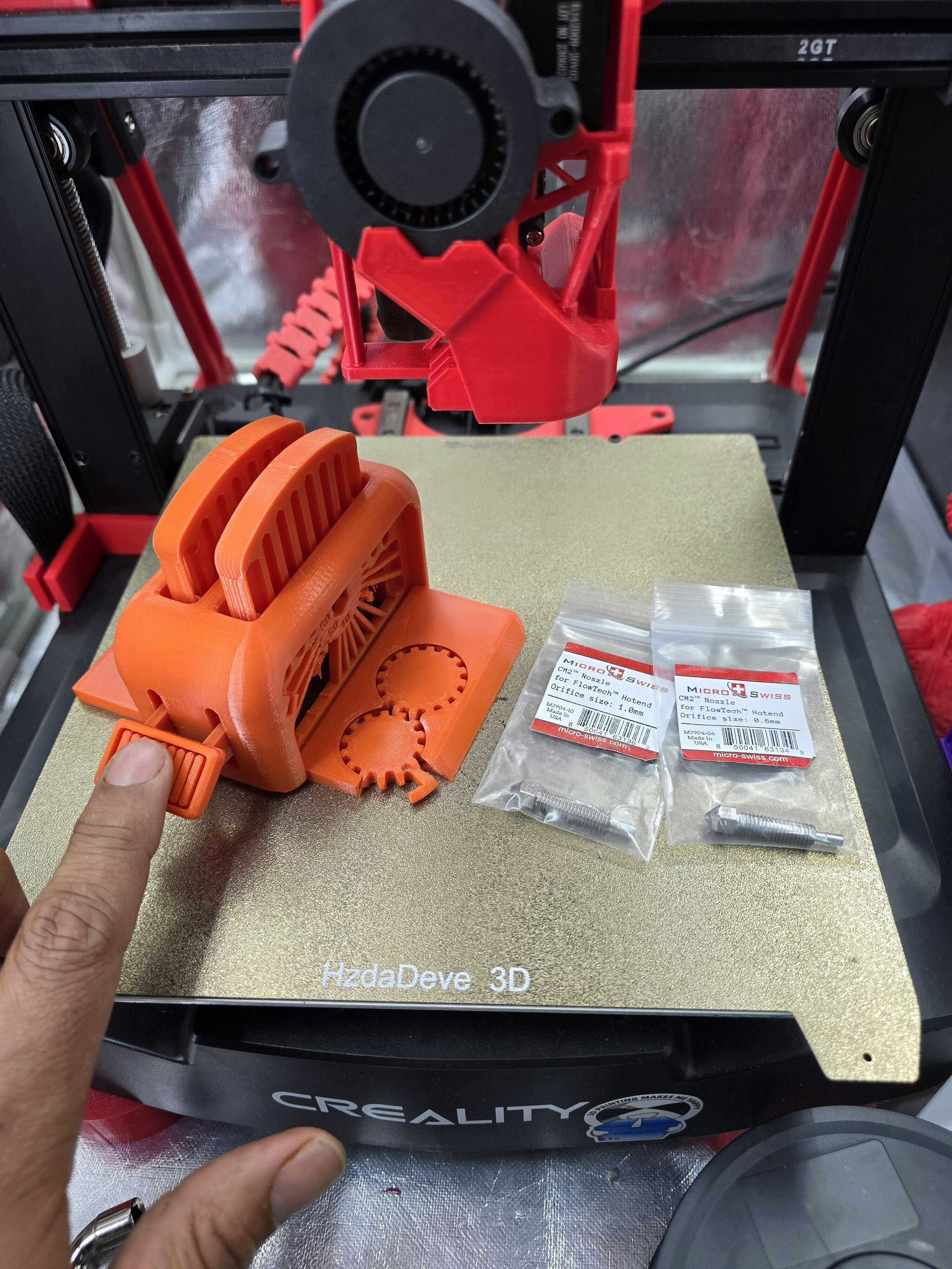 FlowTech™ Hotend for Creality Ender 3 V3 SE — Microswiss Online Store