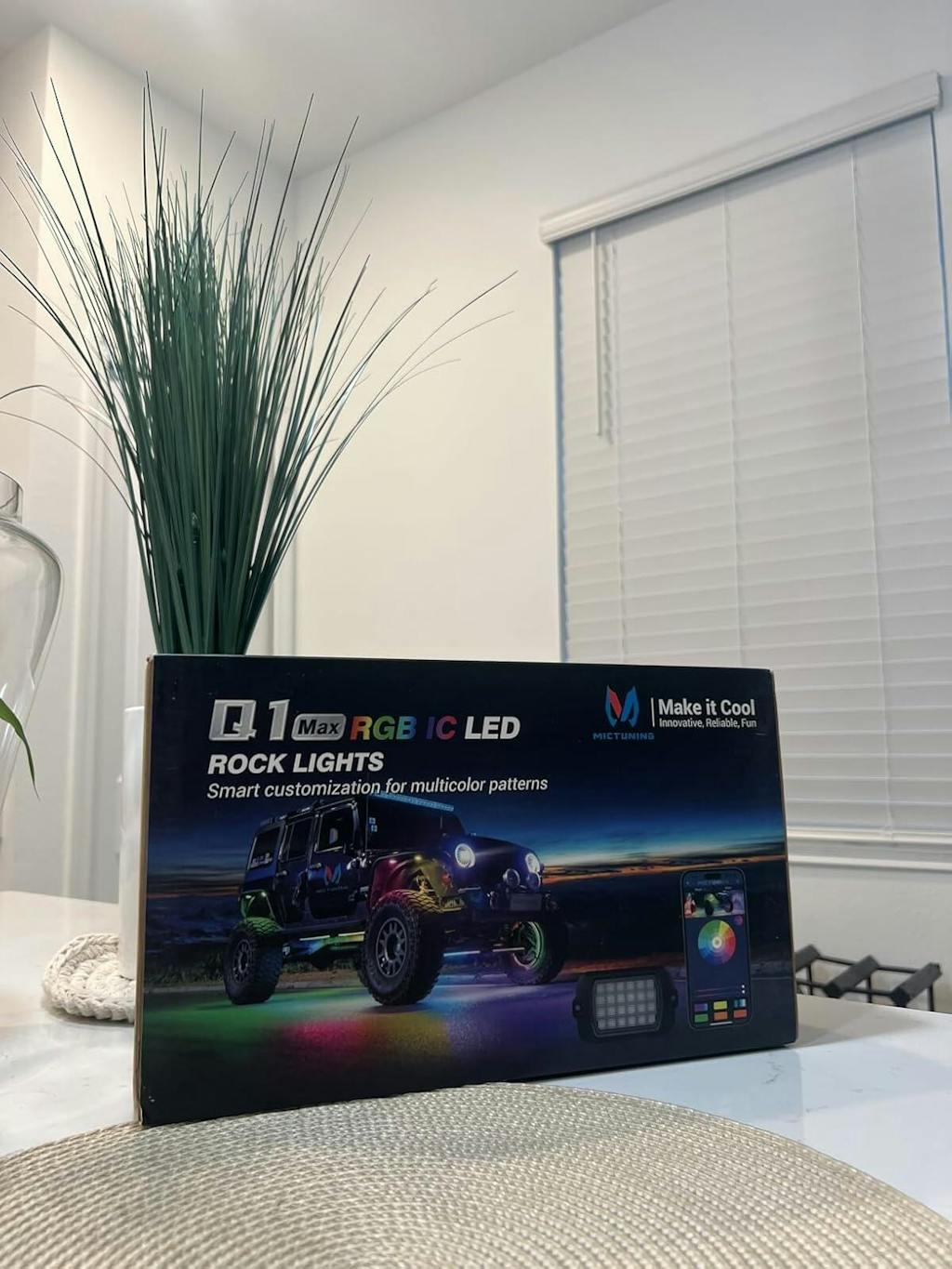 MICTUNING INC RGBW Rock Light, Switch Panel, Auto Accessories, Online