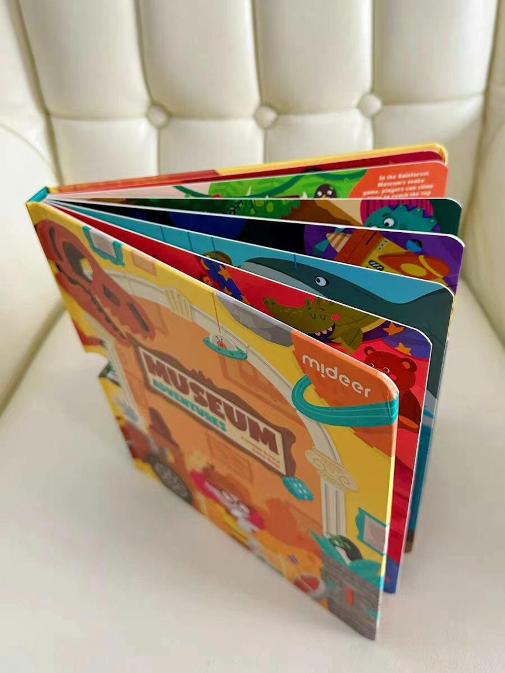 6-in-1 Board Game Book, Portable Travel Games for Kids & Families ...