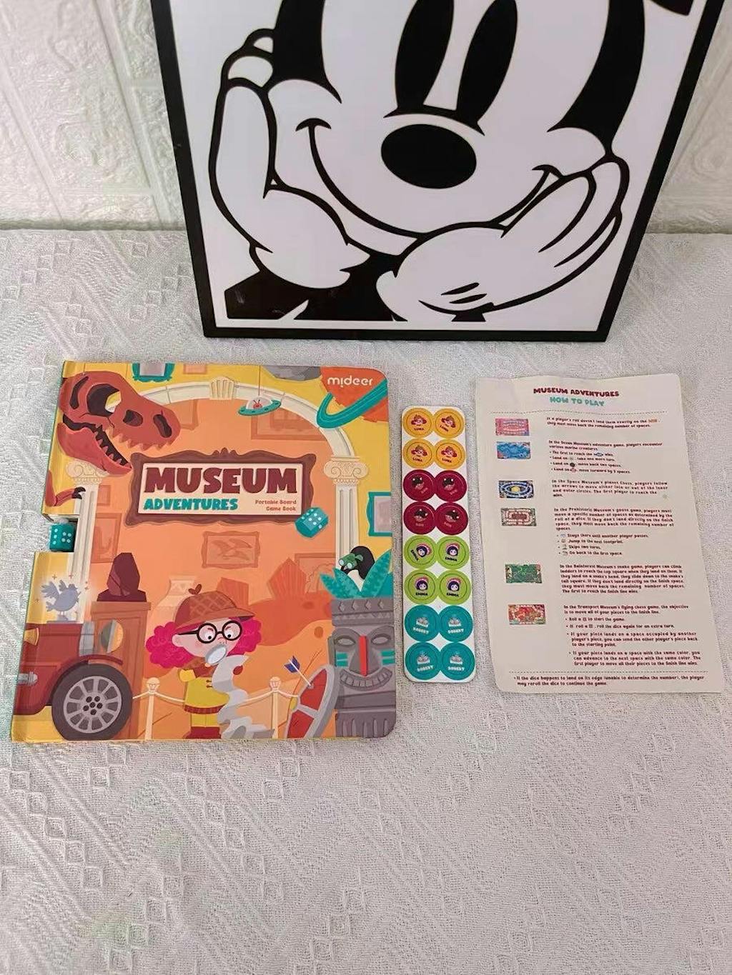 6-in-1 Board Game Book, Portable Travel Games for Kids & Families ...