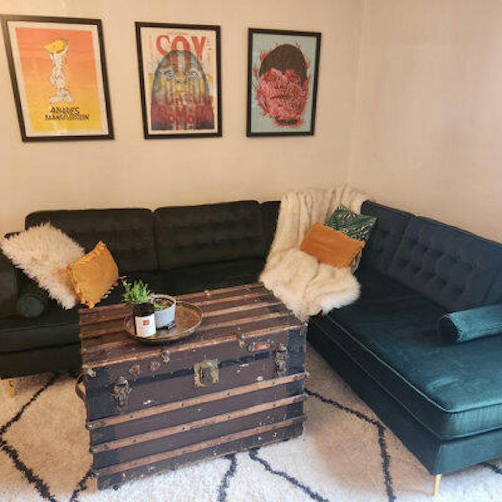 Caleb Mid Century Modern Luxury Furniture Style Left-Facing Sectional ...